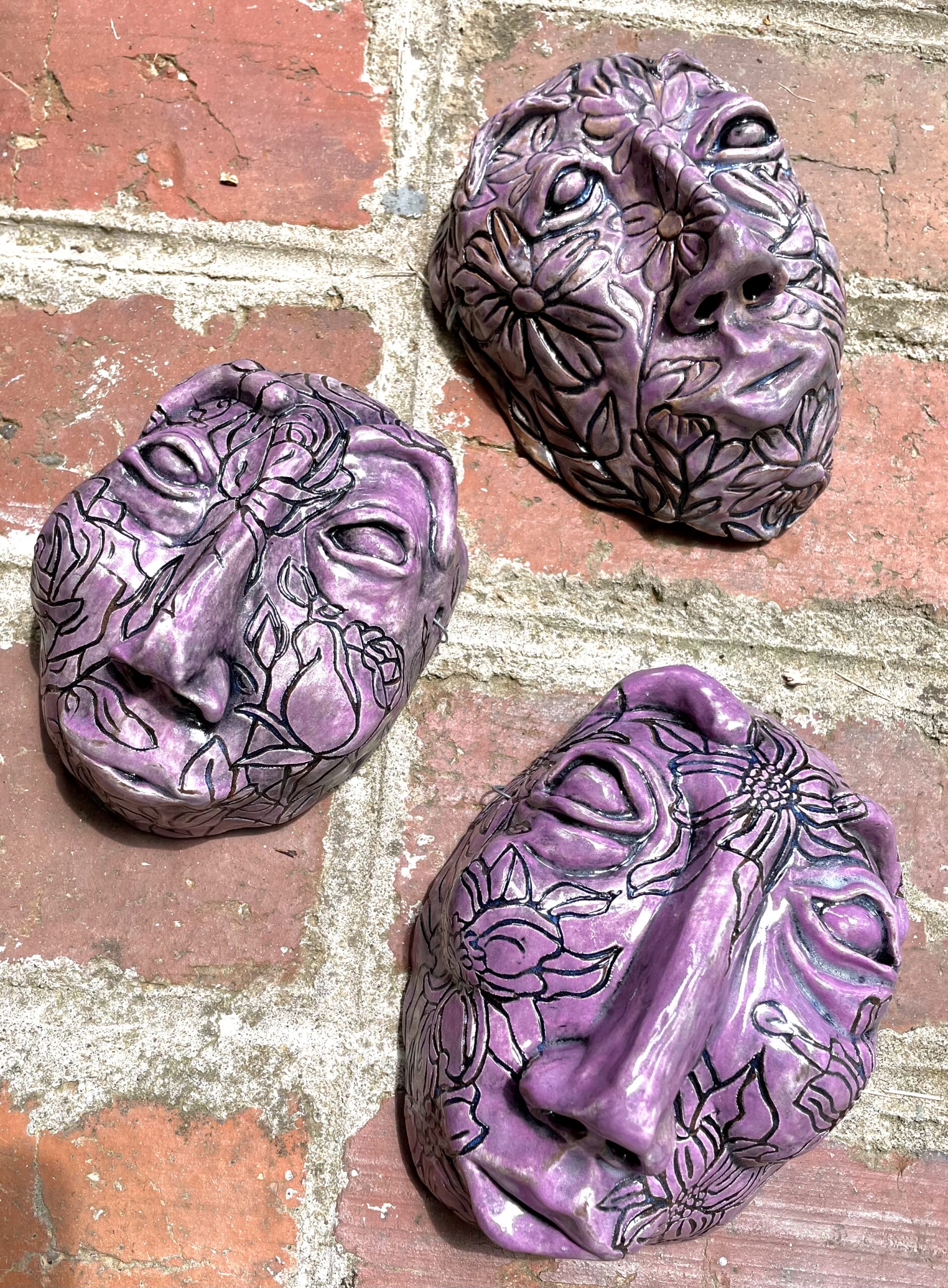 Garden Masks - Kelly Coffey Art