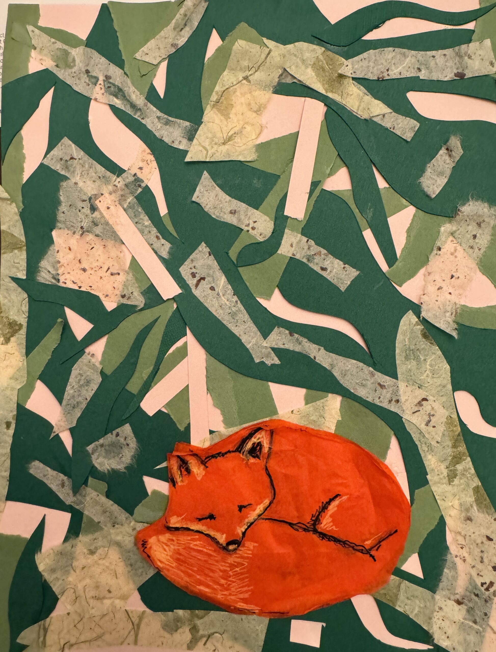 Paper Collage Workshop - Kelly Coffey Art