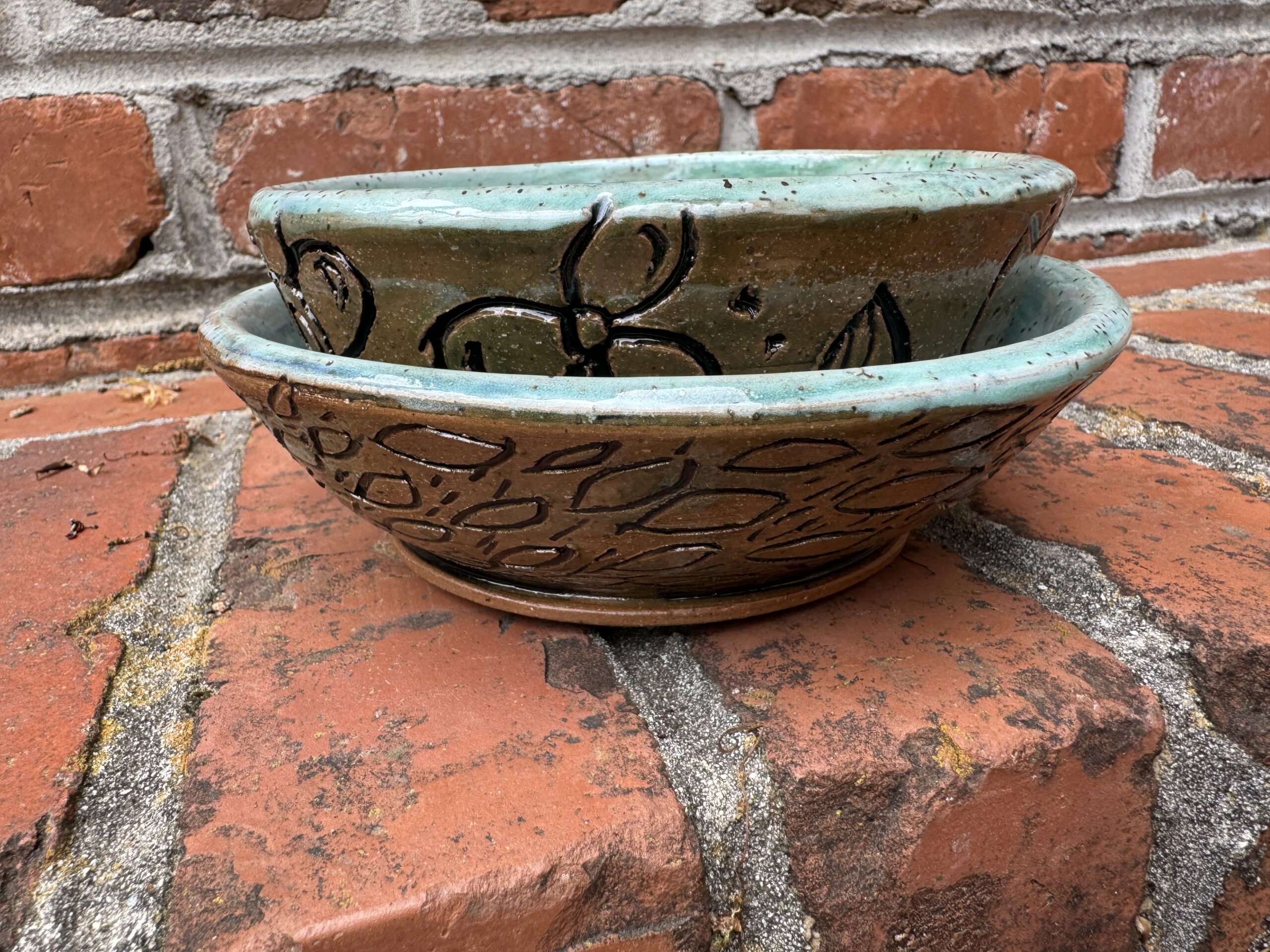 Carving on Thrown Pots - Kelly Coffey Art