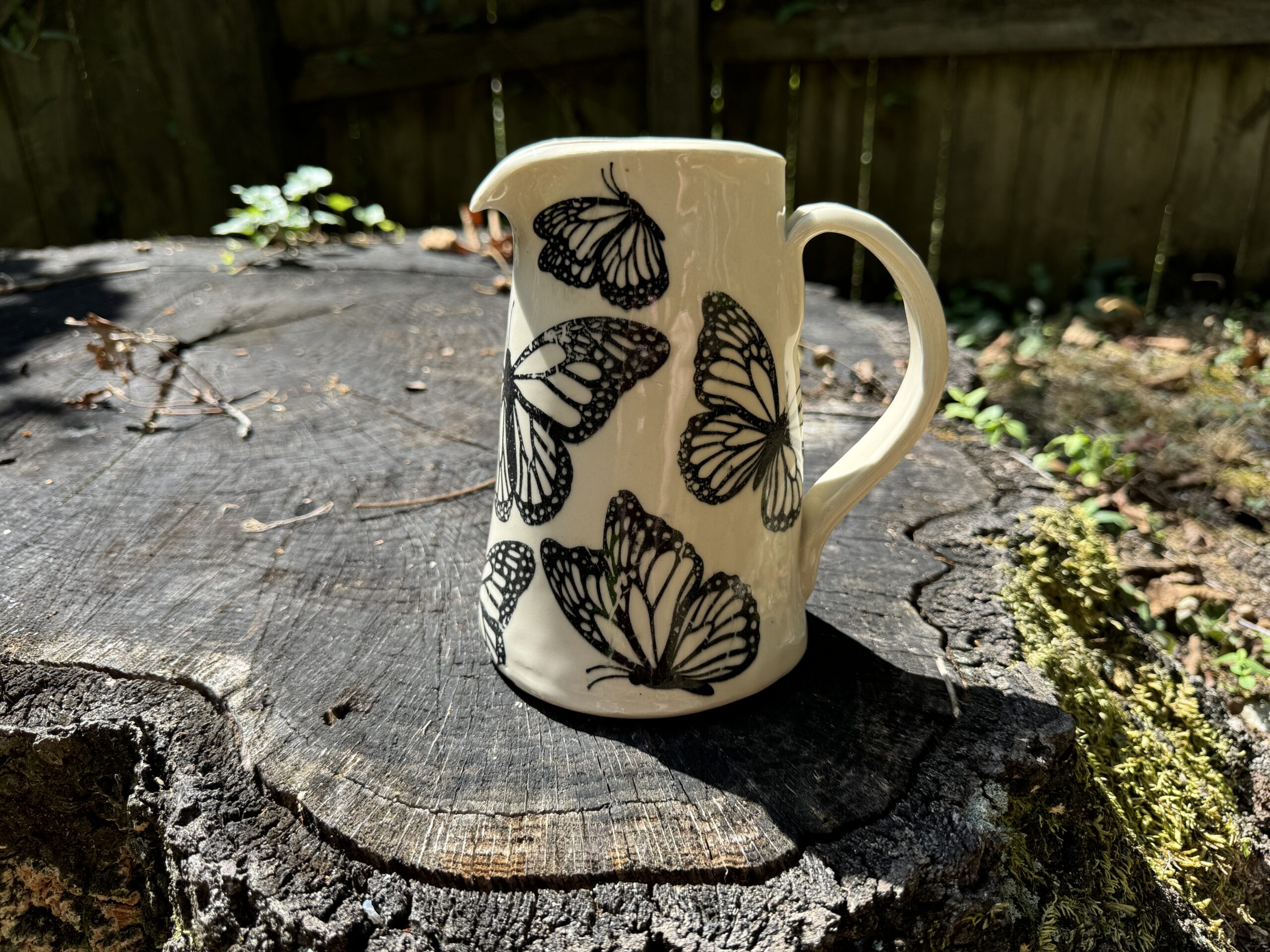 Hand Built Pitcher - Kelly Coffey Art